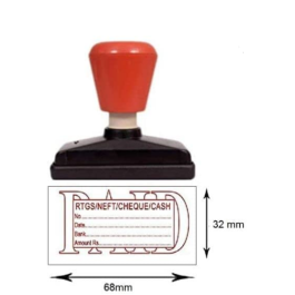 Pre Ink Rubber Stamp