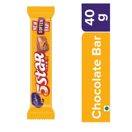Cadbury 5 Star Chocolate Bar, 40 g