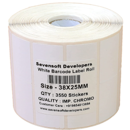 Barcode Label 1.5X1 INCH Self-Adhesive Paper
