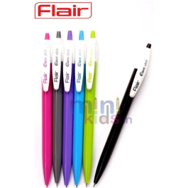 Flair Ezee Click Ball Pen Blue