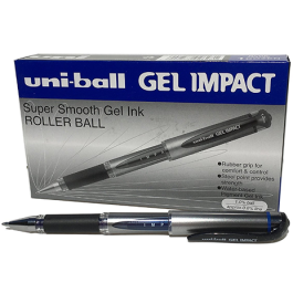 Uni-ball Gel Impact Gel Pen Blue UM-153S