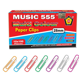 Jem Clip U Pin 28 MM Colour Colored
